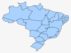 Mapa Do Brasil Para Power Point - 600x447 PNG Download - PNGkit
