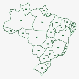 Mapa Do Brasil Para Power Point - 600x447 PNG Download - PNGkit