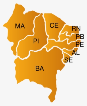Northeast Region, Brazil - 500x609 PNG Download - PNGkit