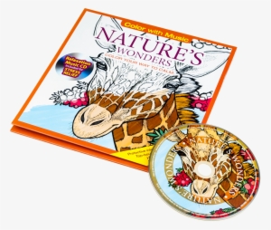 Nature's Wonders Adult Coloring Book With Relaxation - Color With Music ...
