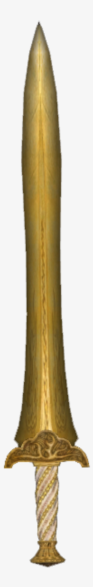 Golden Longsword - Imperial Gold Sword - 457x610 PNG Download - PNGkit