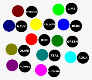 This Free Clipart Png Design Of Color Dot Clipart Has - Dot Clip Art ...