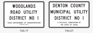 Typical Utility District Signs - Number - 1540x581 PNG Download - PNGkit