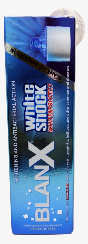 Blanx White Shock Toothpaste - Packaging And Labeling - 3672x4896 PNG ...