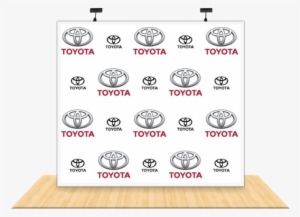 Step And Repeat Banner - Toyota Backdrop - 600x655 PNG Download - PNGkit