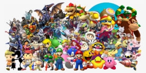 Nintendo Characters Png Pic - Nintendo Characters Png - 900x450 PNG ...