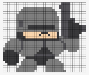 Robocop Perler Bead Pattern / Bead Sprite - Drawing - 778x652 PNG ...