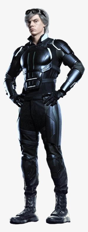 Quicksilver - Quicksilver X Men Suit - 364x945 PNG Download - PNGkit