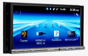 Sony's 7" Double Din Touch Screen Car Stereo Head Unit - Sony Head Unit ...