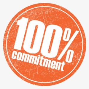 Learn How To Give Your 100 Percent - 100% Committed - 590x590 PNG ...