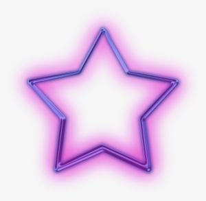 Pink Neon Star Png - 1024x1024 PNG Download - PNGkit
