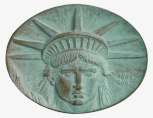 'statue Of Liberty Centennial Medal' By Eugene Daub - Emblem - 440x349 ...