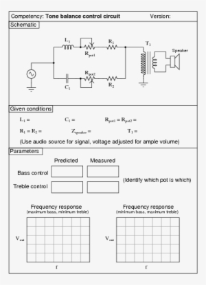 When Testing The Frequency Response Of The Tone Control - Tone Control ...