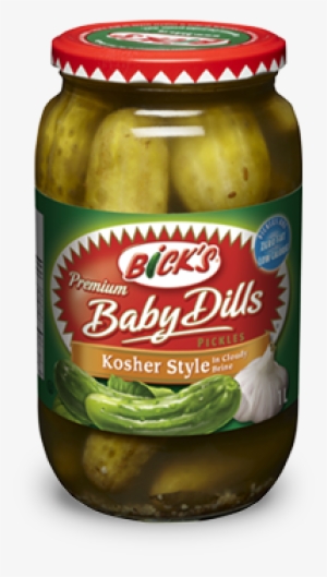 Bick's® Kosher Style Baby Dill Pickles - Bick's Bick S Premium Ultimate ...