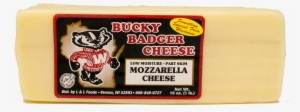 Bucky Badger Mozzarella Cheese - Cheddar Jack - 1000x1000 PNG Download ...