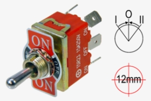 24550 Metal Toggle Switch - Electronic Component - 500x500 PNG Download ...