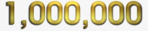 File - 1000000 - 1000000 Png - 1773x380 PNG Download - PNGkit