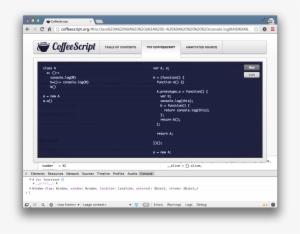 Fat Arrows With Closure In Coffeescript - Coffeescript - 1091x855 PNG Download - PNGkit