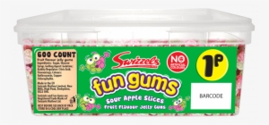 Swizzels 1p Sour Apple Slices - Swizzels Matlow Fun Gums Fun Mix ...