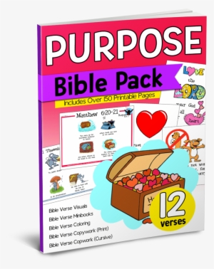 Bible Verse Printables On Purpose - Heart - 795x1003 PNG Download - PNGkit