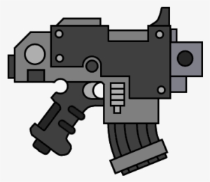 Bolt Pistol - 40k Bolt Pistol Template - 400x335 PNG Download - PNGkit