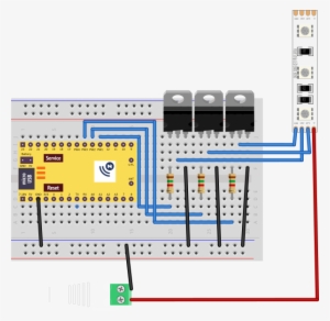 Fritzing Repo/projects/z/z Wave Rgb Led - 600x585 PNG Download - PNGkit