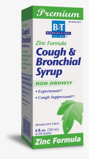 Bt Cough Bronchial Syrup Zinc Formula - Boericke & Tafel - Cough ...