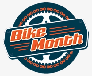 Bike Month 2018 Logo - National Bike Month - 424x349 PNG Download - PNGkit