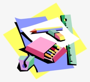 School Math Supplies Royalty Free Vector Clip Art Illustration - Maths ...