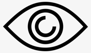 Ios Eye Outline - Eye Outline Png - 980x572 PNG Download - PNGkit