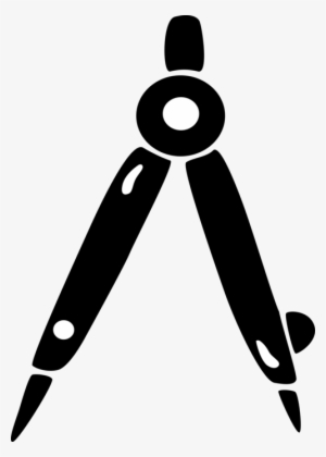 Vector Illustration Of Measurement Compass Used In - 499x700 PNG ...