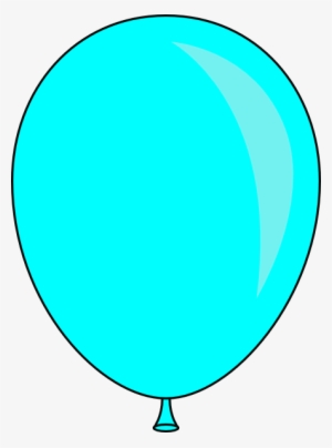 Balloon Clipart Balloon Clip Art At Clker Vector Clip - Single Balloon ...