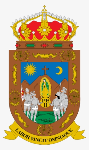 Official Seal Of Zacatecas Coat Of Arms, Viva Mexico, - Zacatecas Flag ...