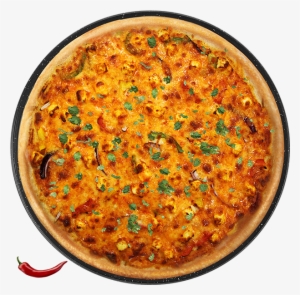 Paneer Pizza Png Top View - 630x630 PNG Download - PNGkit