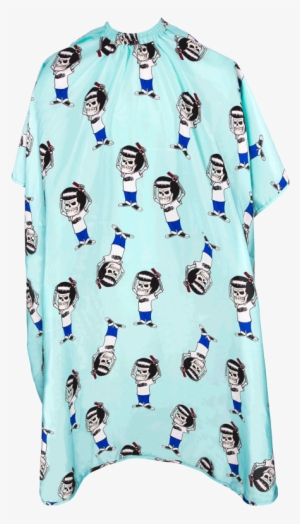 Mascot Club Blue Barber Cape - Child - 1000x800 PNG Download - PNGkit
