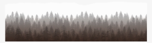 Treeline Png - Pine Tree Line Png - 1024x348 PNG Download - PNGkit