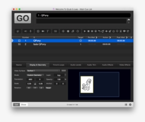 Qlab Basics - 960x809 PNG Download - PNGkit