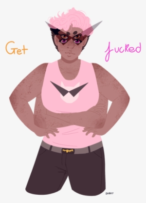 Dirk And Roxy Fusion, Aka “the Rock” - Cartoon - 400x533 PNG Download ...