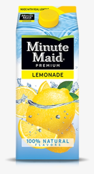 59 Fl Oz Carton - Minute Maid Blueberry Lemonade - 270x450 PNG Download ...