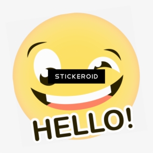 Emoji World Hello - Smiley - 618x618 PNG Download - PNGkit