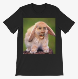 Nicolas Cage's Face On A Rabbit ﻿classic Kids T-shirt - Animals With ...