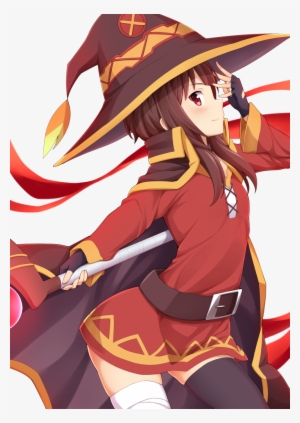 Megumin Game - Konosuba Megumin Png - 250x550 PNG Download - PNGkit