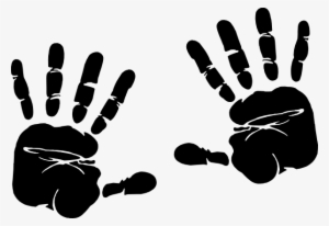 Muddy Handprint - 600x413 PNG Download - PNGkit