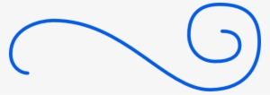 Blue Swirly Lines - 600x213 PNG Download - PNGkit