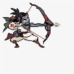 Picture - Overwatch Hanzo Pixel Spray - 600x600 PNG Download - PNGkit