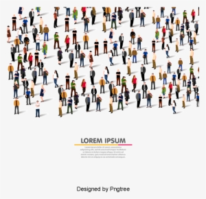 Crowd,cartoon Characters,business People, Crowd, Cartoon - Portable ...