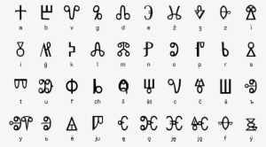 Glagolitic Alphabet - 1006x544 PNG Download - PNGkit