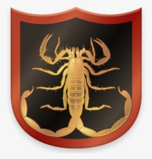 Two-tailed Scorpion Shield - World - 500x500 PNG Download - PNGkit