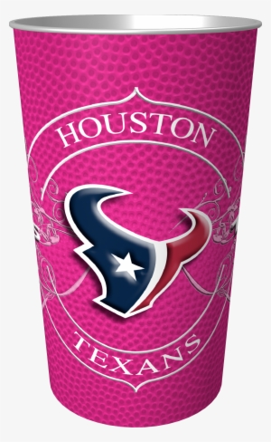 Houston Texans Pink 18 Oz Cup, 4 Count - Houston Texans - 1234x2010 PNG ...