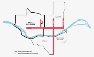 City Of Calgary Main Streets - Street - 994x605 PNG Download - PNGkit